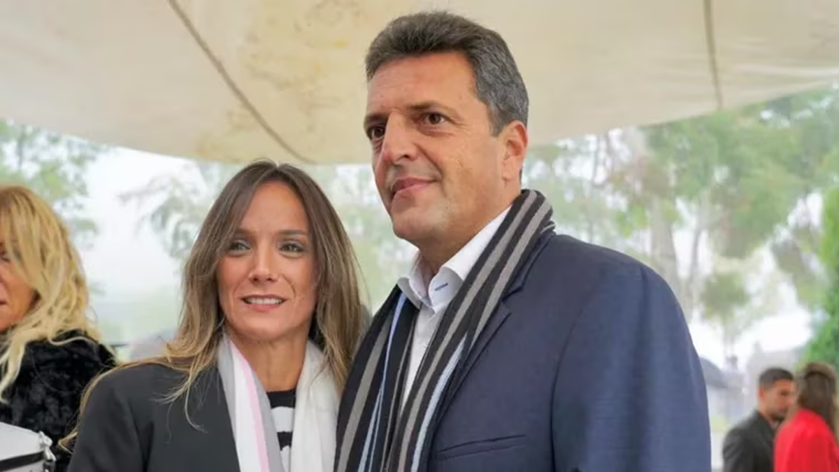 La insólita foto de Sergio Massa que publicó su esposa