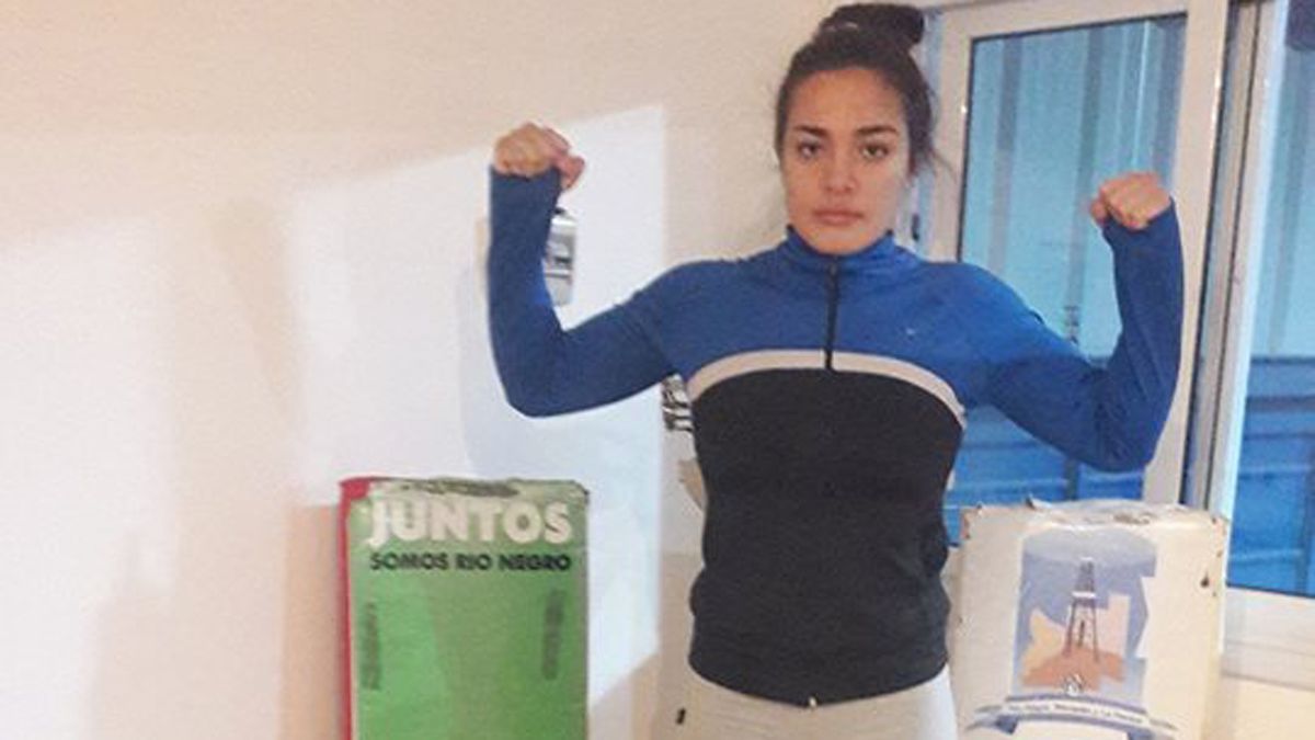 La Tina Vidal quiere ser la mejor boxeadora del país