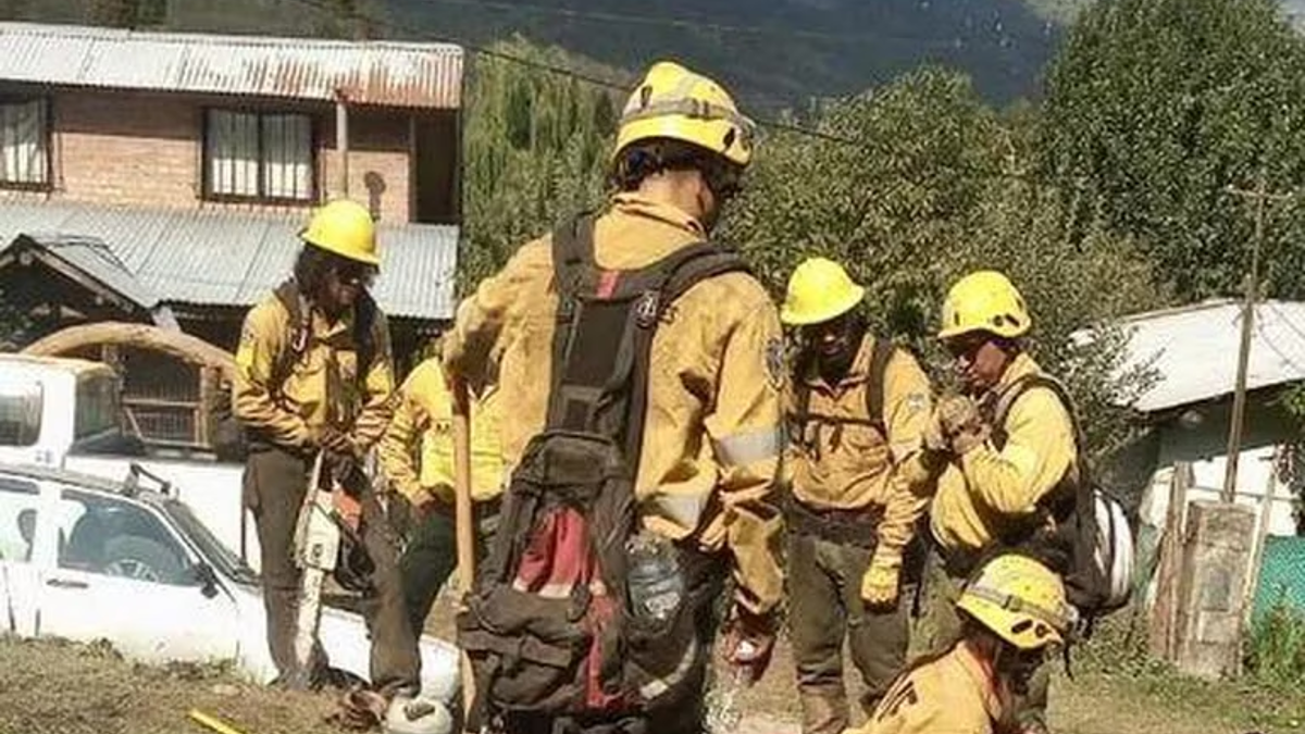 El Bolsón en llamas: dicen que fue intencional y hay un detenido
