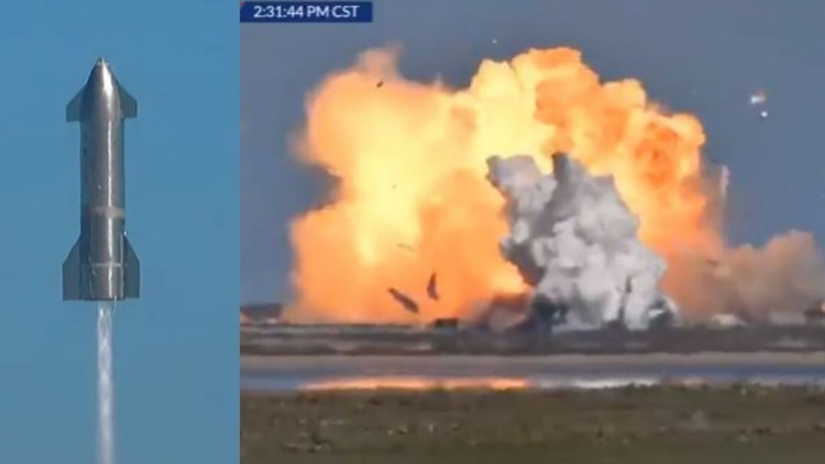 Explotó el cohete de Elon Musk que iba a llevar humanos a Marte