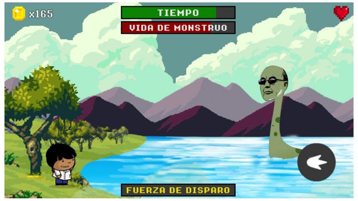 Polémica por un juego de Zamba en el lago Escondido