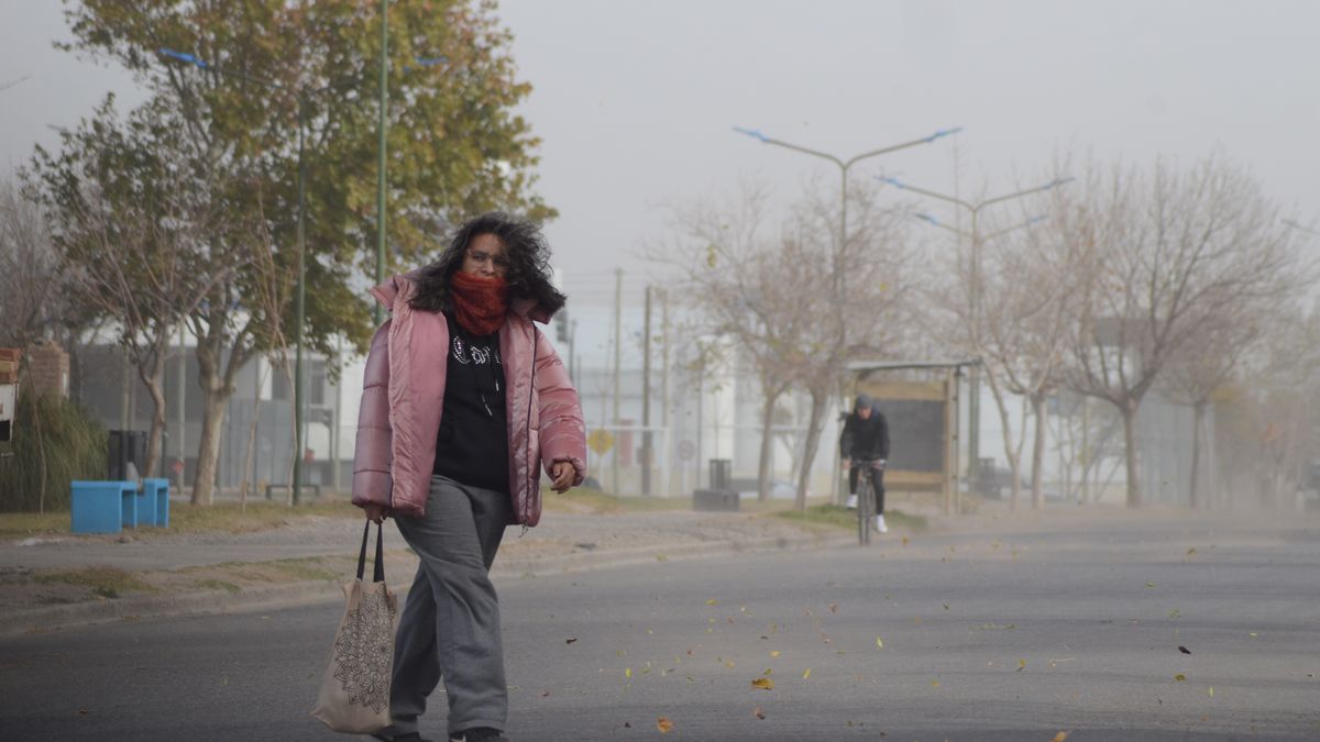 Viento molesto en Cipolletti: qué dice el pronóstico del tiempo