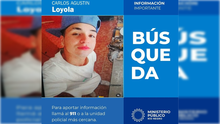 Búsqueda desesperada de un joven desaparecido desde fines de junio