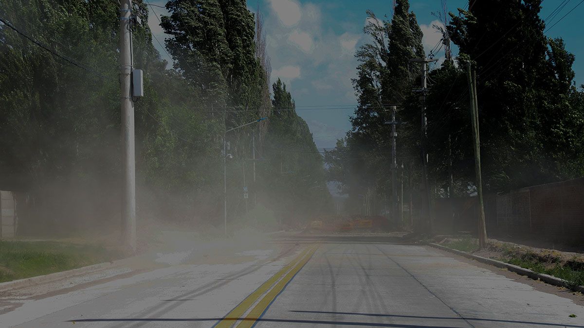 Semana con viento en Cipolletti: el pronóstico del tiempo