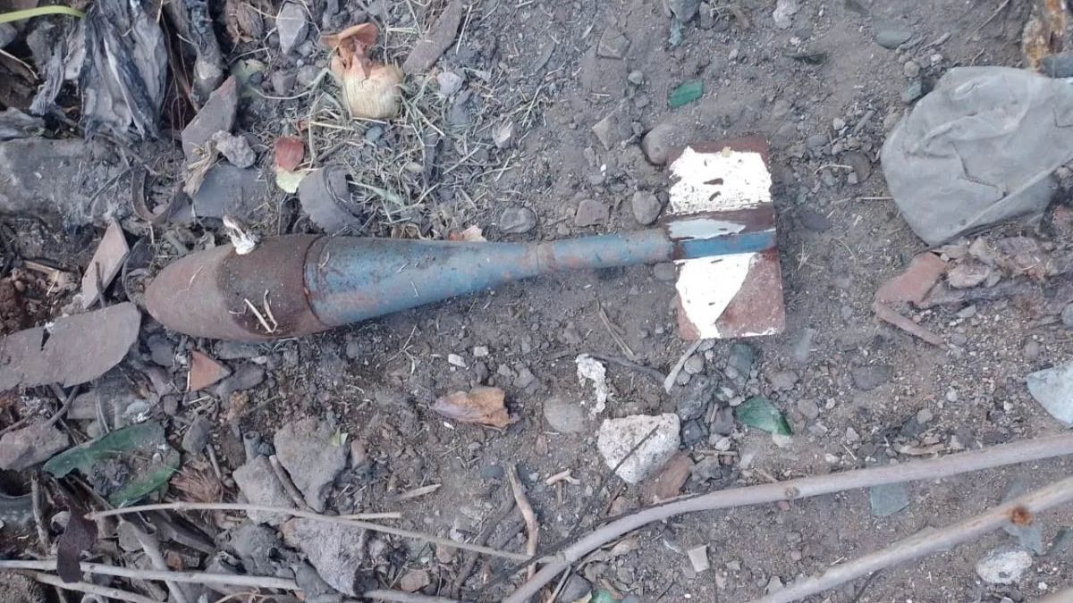 Así detonaron la bomba que encontraron vecinos: era un proyectil de aviación