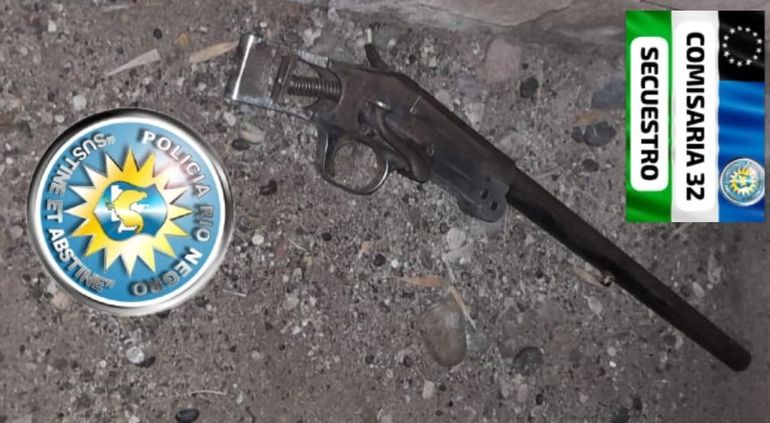 Dos detenidos tras descartar una escopeta en el barrio San Lorenzo
