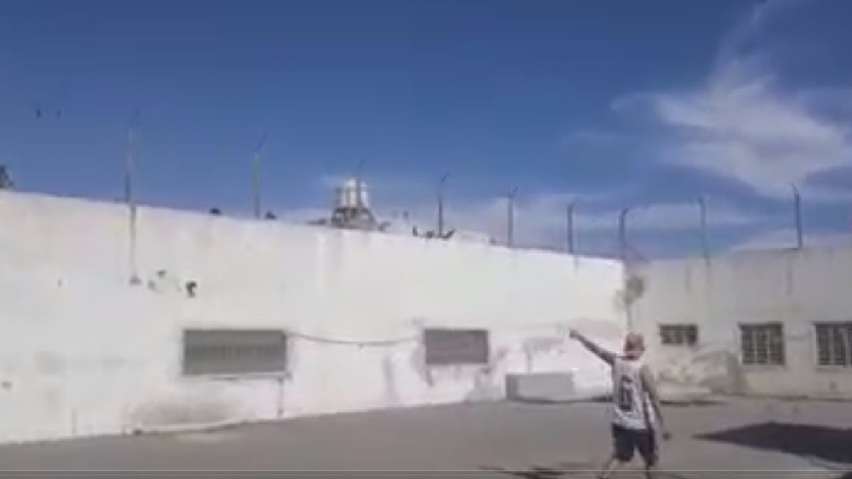 Video: así fue el intento de fuga de internos en el penal de Roca