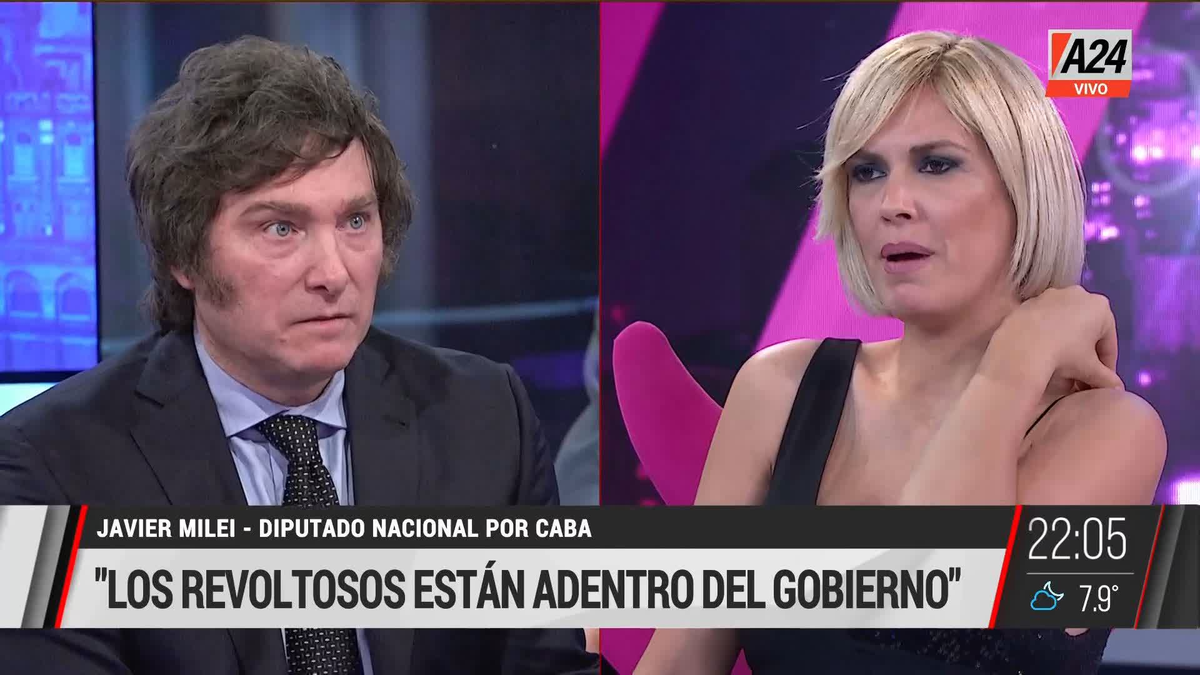 Canosa tentada por la política: ¿Se viene una alianza con Milei? Canosa tentada por la política: ¿Se viene una alianza con Milei?