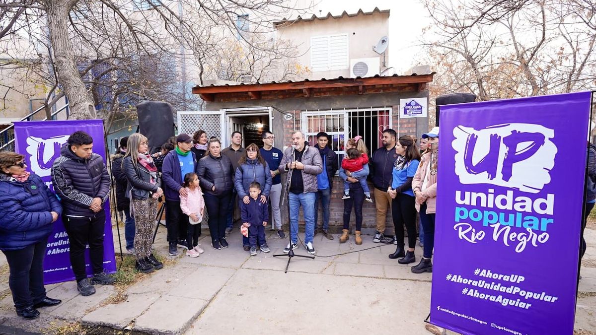 Presentaron las primeras casas locales de la Unidad Popular